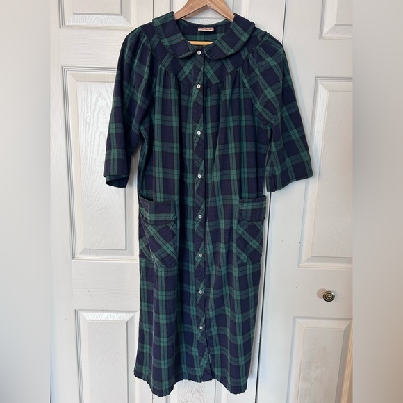 Intimates & Sleepwear | The Vermont Country Store Plaid Buttondown ...